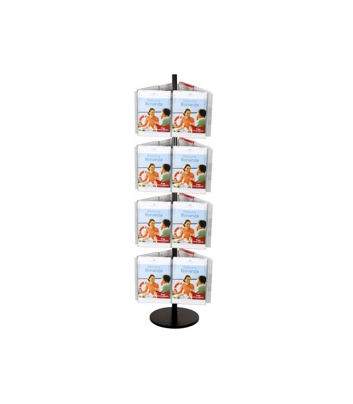 Expanda Carousel - 24 A4 - Black - Shop Basics
